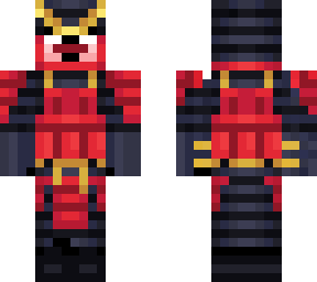 Fierce Samurai | Minecraft Skin