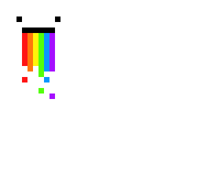 Puke The Rainbow | Minecraft Skin