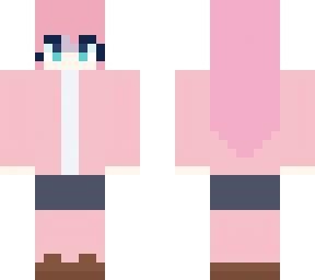 Simple Bocchi | Minecraft Skin