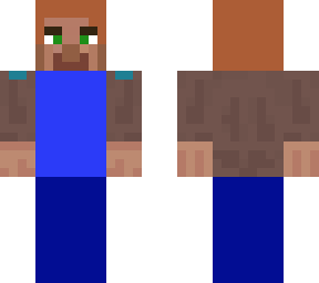Steve + Villager | Minecraft Skin