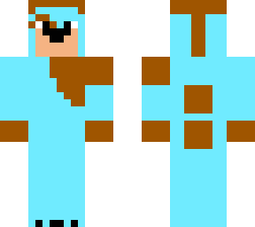 blue furry | Minecraft Skins