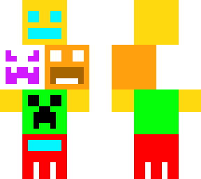 geometry dash | Minecraft Skins