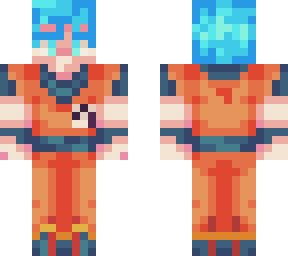 Goku Saiyan ~ Dragon Ball | Minecraft Skin