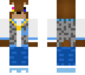 Graduation bear 4x | Minecraft Skin