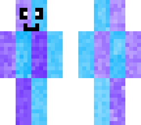 purple and blue | Minecraft Skin