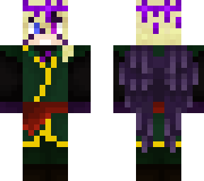 QSMP Philza with wings (corrupted by Ender King) | Minecraft Skin