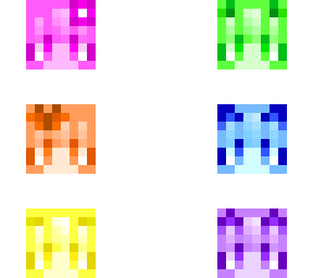 Rainbow pfp for Moonyyyyy | Minecraft Skin