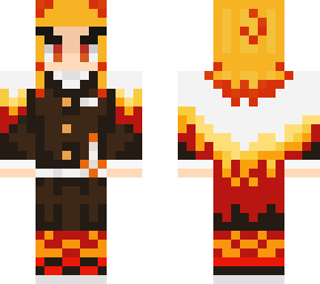 Rengoku_skin | Minecraft Skin