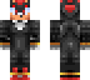 shadow the hedgehog | Minecraft Skins