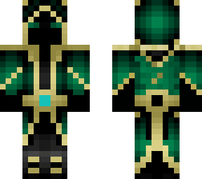black and green | Minecraft Skins