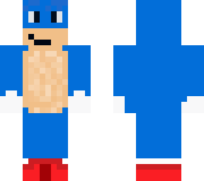 Sonic the Hedgehog | Minecraft Skin