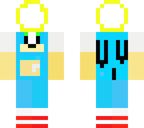 sonic with ring | Minecraft Skin