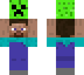 creeper steve | Minecraft Skins