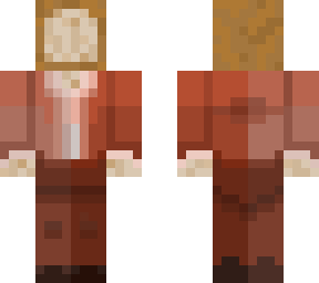 Valentines suit with Bread | Minecraft Skin