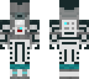 White HL1 HEV Suit | Minecraft Skin