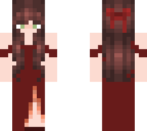 red dress base | Minecraft Skins