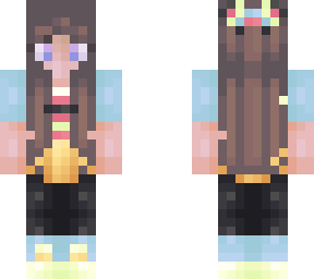 Generation 5 Female Trainer | Minecraft Skin