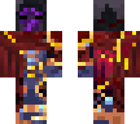 Obsidian paladin | Minecraft Skin