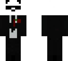 Oso Elegante con Lentes | Minecraft Skin