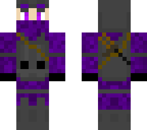 Purple Soldier | Minecraft Skin