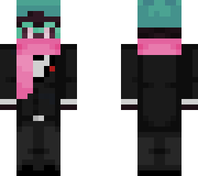 Ralsei Chapter 1 Deltarune in a Suit | Minecraft Skin
