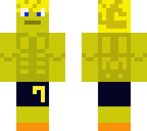 Ripped Augustine | Minecraft Skin