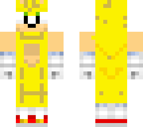 Super Sonic | Minecraft Skin