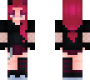 Demon Skin inspirado en skins classicas | Minecraft Skin