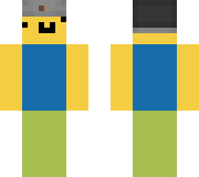 noob with a hat | Minecraft Skin