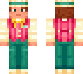 Scarland Ticket Person | Minecraft Skin