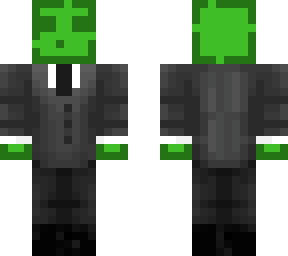slime in suit | Minecraft Skin
