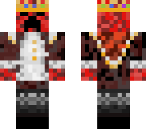 Technoblade Skin as Red Creeper | Minecraft Skin