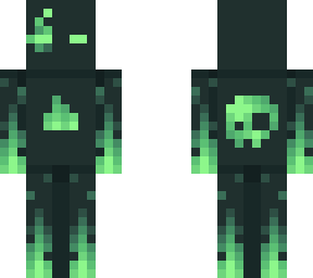 toxic flames blue | Minecraft Skin