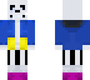Erase Sans(My AU) | Minecraft Skin