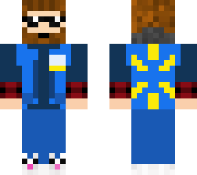 Jonny razer as walmart man | Minecraft Skin