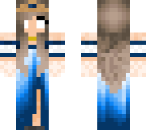 blue dress | Minecraft Skins