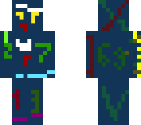 painted monster | Minecraft Skin