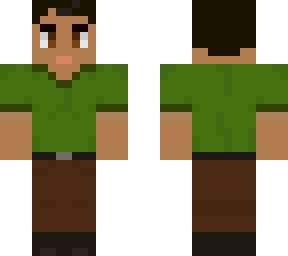 Prom3th3us325 Skin Green/Brown | Minecraft Skin