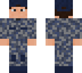 Space Force utility uniform | Minecraft Skin