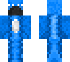 Blue shark skin | Minecraft Skin