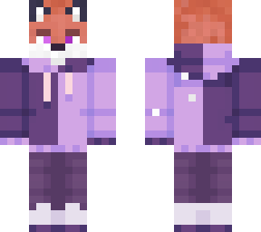 Fuzzy The Fox | Minecraft Skin