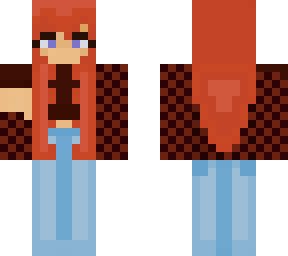 red girl | Minecraft Skins