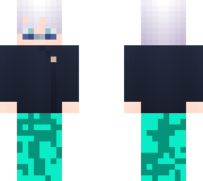 mermaid gojo | Minecraft Skin