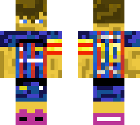 Messi fc barcelona footballskin | Minecraft Skin