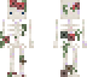 skeleton flower | Minecraft Skin