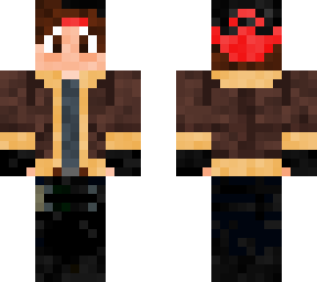 skin Leon re 4 remake con chaqueta | Minecraft Skin