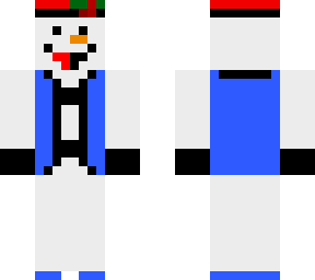 Snowflake Spinning Snowman 2002 | Minecraft Skin