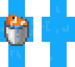 Tropical fish bucket | Minecraft Skin