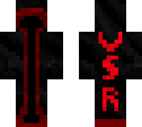 VSR Void Creature Final-Red | Minecraft Skin