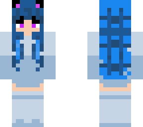 blue girl | Minecraft Skins